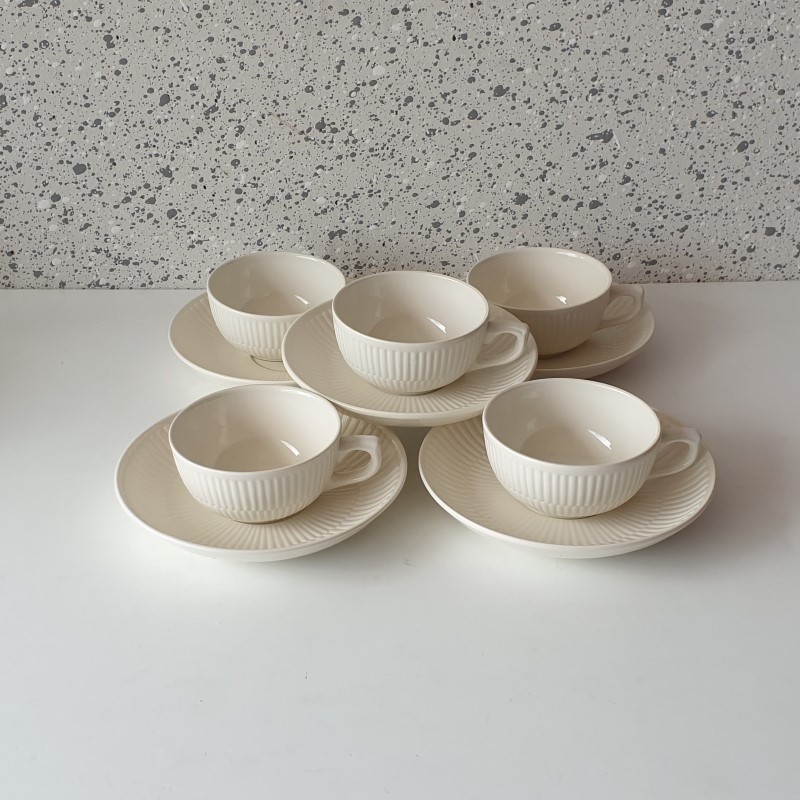 Royal Boch Belgium theekop en schotels Vienne